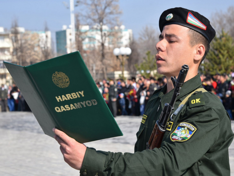 Deputat: 27 yillik “Harbiy qasamyod” o‘zgartiriladi | Qalampir.uz